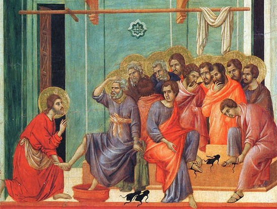 Mandatum Novum Do Vobis, Antífona do Canto Gregoriano para Quinta-feira ...